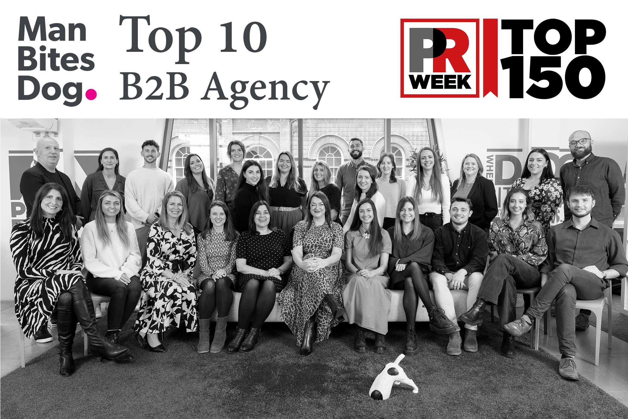 Man Bites Dog Ranked Top 10 B2B Consultancy - Man Bites Dog